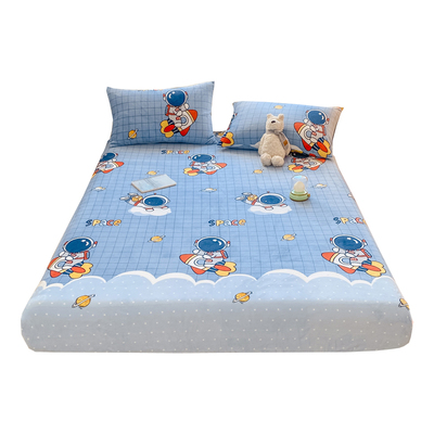 定制牛奶绒床笠珊瑚绒床罩单件卡通冬季保暖加绒120x135x200x190