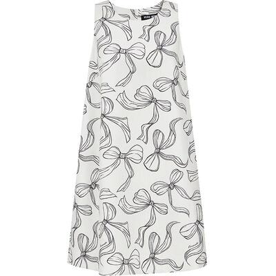 VeroModa蝴蝶结印花连衣裙