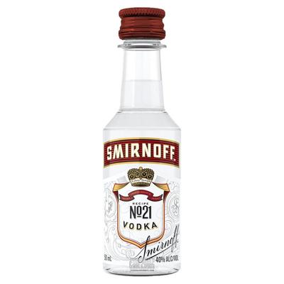 KKV正品斯米诺伏特加50ml便利店调酒自饮小酌微醺小酒版