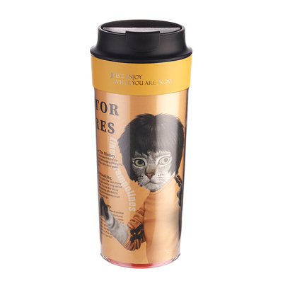 Artiart联名款不倒杯不锈钢水杯男女创意潮流水杯运动便携水杯