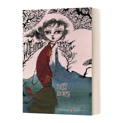 英文原版小说 Wuthering Heights 呼啸山庄 企鹅经典豪华毛边版 英文版 进口英语原版书籍