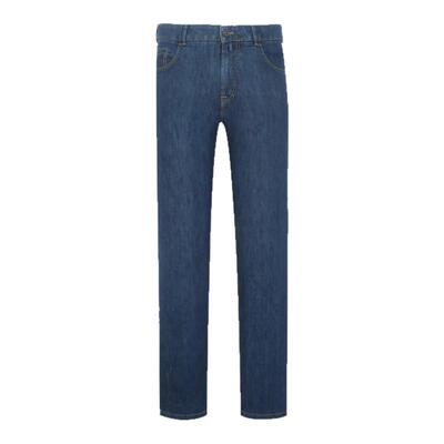 迈雅修身纯棉五袋款柔软牛仔裤