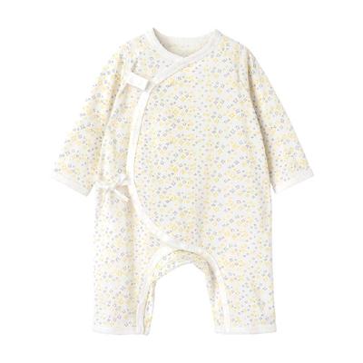 纯棉幼儿衣服英氏连体衣爬服