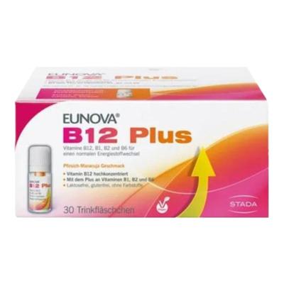 欧洲直邮Stada史达德能量瓶b12复合维生素甲钴胺青少年学生脑营养