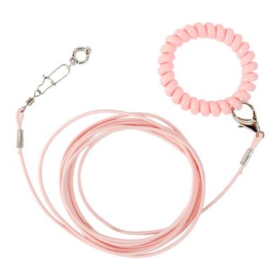 青松宠任意扣超轻鹦鹉彩色放飞绳