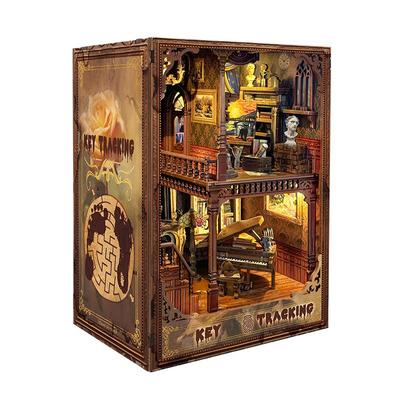 寄放时光悬疑系列拼装书立密钥寻踪手工diy小屋玩具模型创意礼物