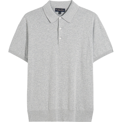 布克兄弟25男士纯棉针织polo衫