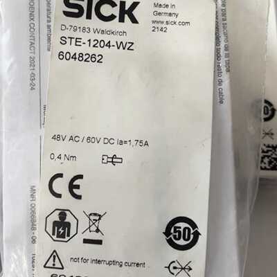 议价原装 正品 西克sick电缆接头  STE-1204-WZ 订 6048262