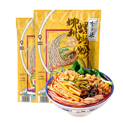 李子柒柳州螺蛳粉广西地道风味