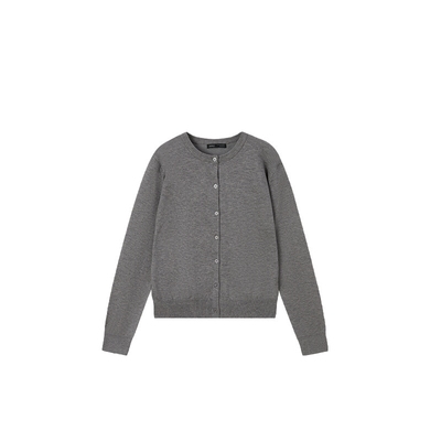 SPAO春季新品淡人毛衣开衫