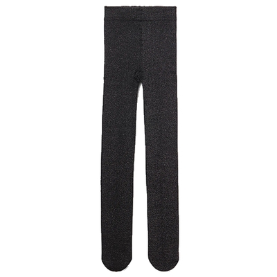 CALZEDONIA卡泽意袜秋冬新女童时尚银色闪片保暖连裤袜MOBC0173