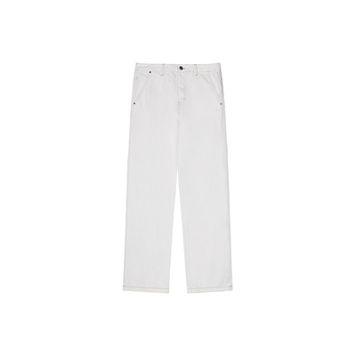 CHINISM赤尘白色牛仔裤男