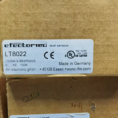 询价-LT8022，德国IFM易福门电子液位传感器，德国，
