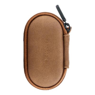 水月雨音乐胶囊Pill系列皮制收纳包厚实耐磨皮革材质防划痕