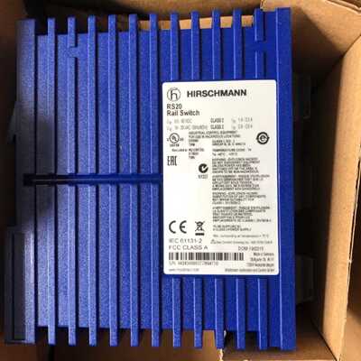 议价全新Hirschmann赫斯曼RS20交换机RS20-1700VVM2TDAEHH06.0.03