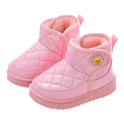 幼儿园中小童加绒防滑棉鞋冬季