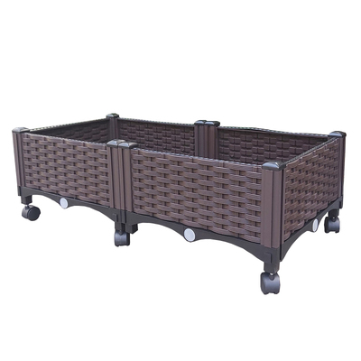 蔬菜种植箱带轮子果树绿植花箱