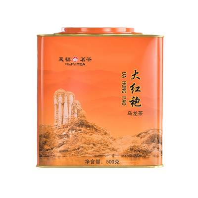 天福茗茶大铁桶装500g茶叶