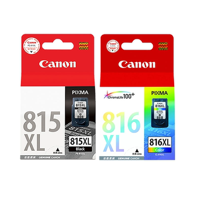 佳能原装pg-815墨盒816xl彩色