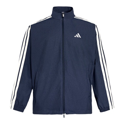 Adidas/阿迪达斯正品2026春季款男士立领经典印花休闲外套KR2547