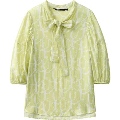 播商场同款Houzichao联名衬衫女24春秋灯笼袖衬衣BDR3HD1726