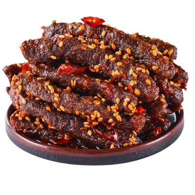 无科技的爆辣风干牛肉干