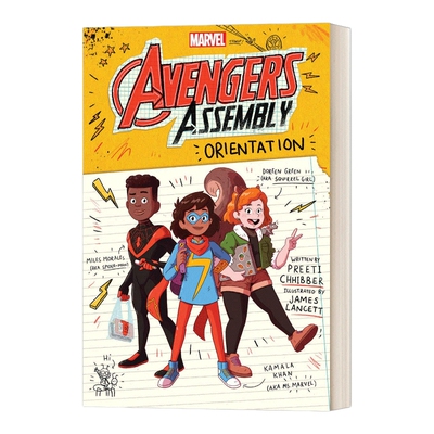 英文原版 Orientation 漫威 复仇者联盟学院1 Marvel Avengers Assembly #1 儿童初级章节书小说 精装 英文版进口英语原版书籍