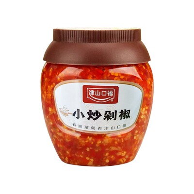 津山口福小炒1kg湖南家庭装剁椒
