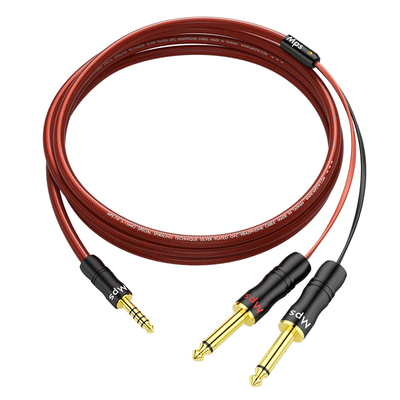 Mps发烧4.4转6.5一分二音频线