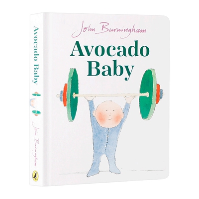 英文原版 Avocado Baby 鳄梨宝宝 认知绘本 纸板书 英文版 进口英语原版书籍儿童外文书