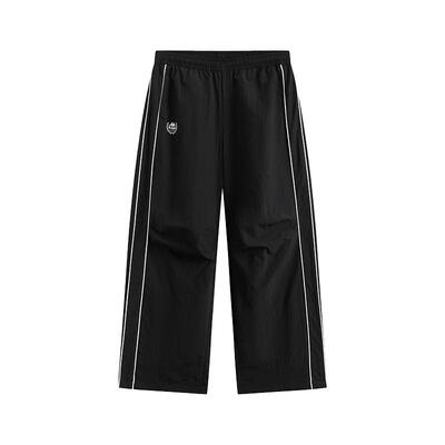 Kappa卡帕女裤2026春季新款宽松凉感轻薄直筒裤长裤K0G42AY33D