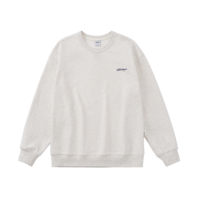 VR97日系重磅毛圈底圆领卫衣男秋