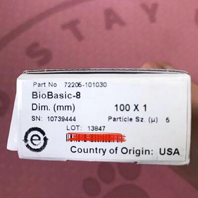 议价热电 Thermo 分析柱100x1mm 5um BioBasic 8 72205-101030