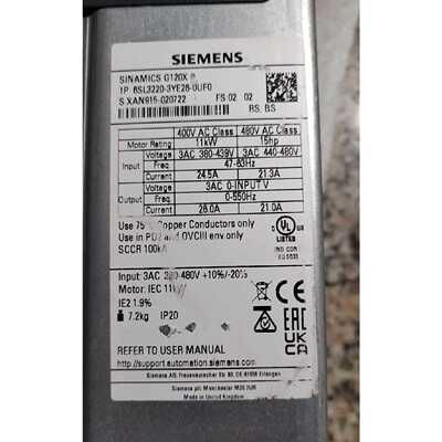 议价SINAMICSG120X变频器面板适用
