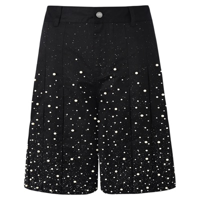 BIRTH OF ROYAL CHILD.BORC 【华晨宇同款】珍珠褶皱七分裤美式