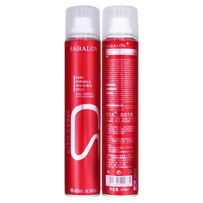定型喷雾发胶卷直发hairspray