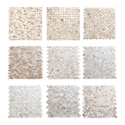 天然贝壳马赛克瓷砖厨卫墙砖自粘