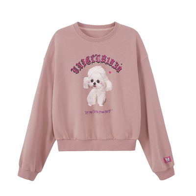 UNIFREE甜美可爱风卫衣