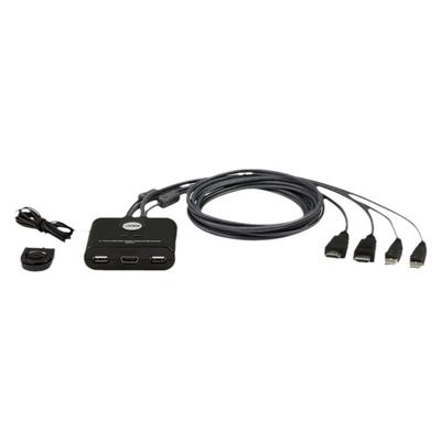 ATEN宏正HDMIKVM切换器即插即用