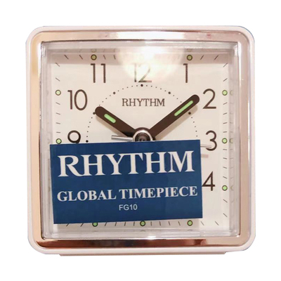 rhythm特价正品日本丽声迷你闹钟
