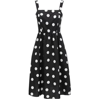 VeroModa复古波点连衣裙