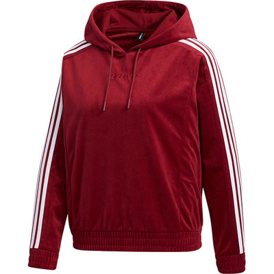 阿迪达斯连帽休闲套头衫