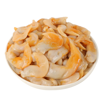 新鲜冷冻特大号去内脏无沙长岛白鸟贝肉批发商用火锅海鲜食材捞汁