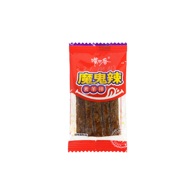 魔鬼辣素羊排嘴巴香辣条袋装怀旧