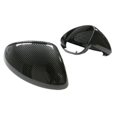 保时捷碳纤维贴片替换式后视镜壳