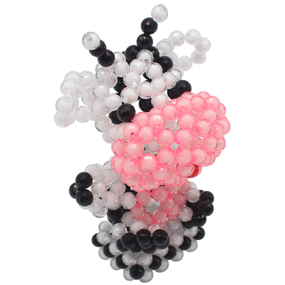 手工串珠材料地球珠子珠中珠16mm