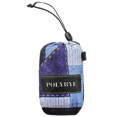 迷你收纳牛仔纹理购物袋