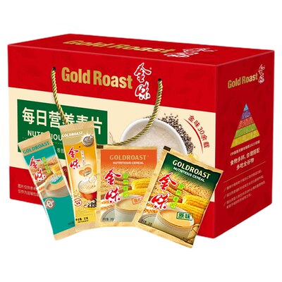 金味五重谷物即食营养麦片礼盒