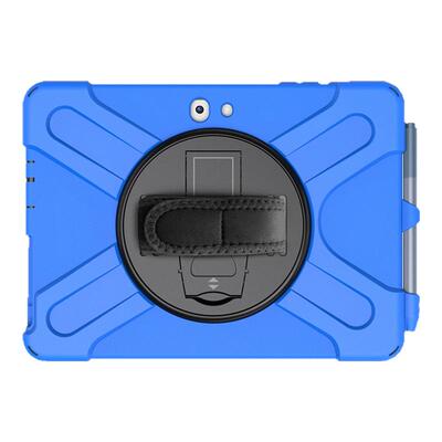 海盗王适用微软Surface GO1 2 3旋转PC支架防摔平板壳肩带保护壳