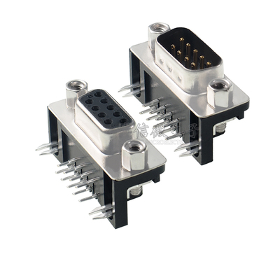 DR9弯脚母头公头卧式插板